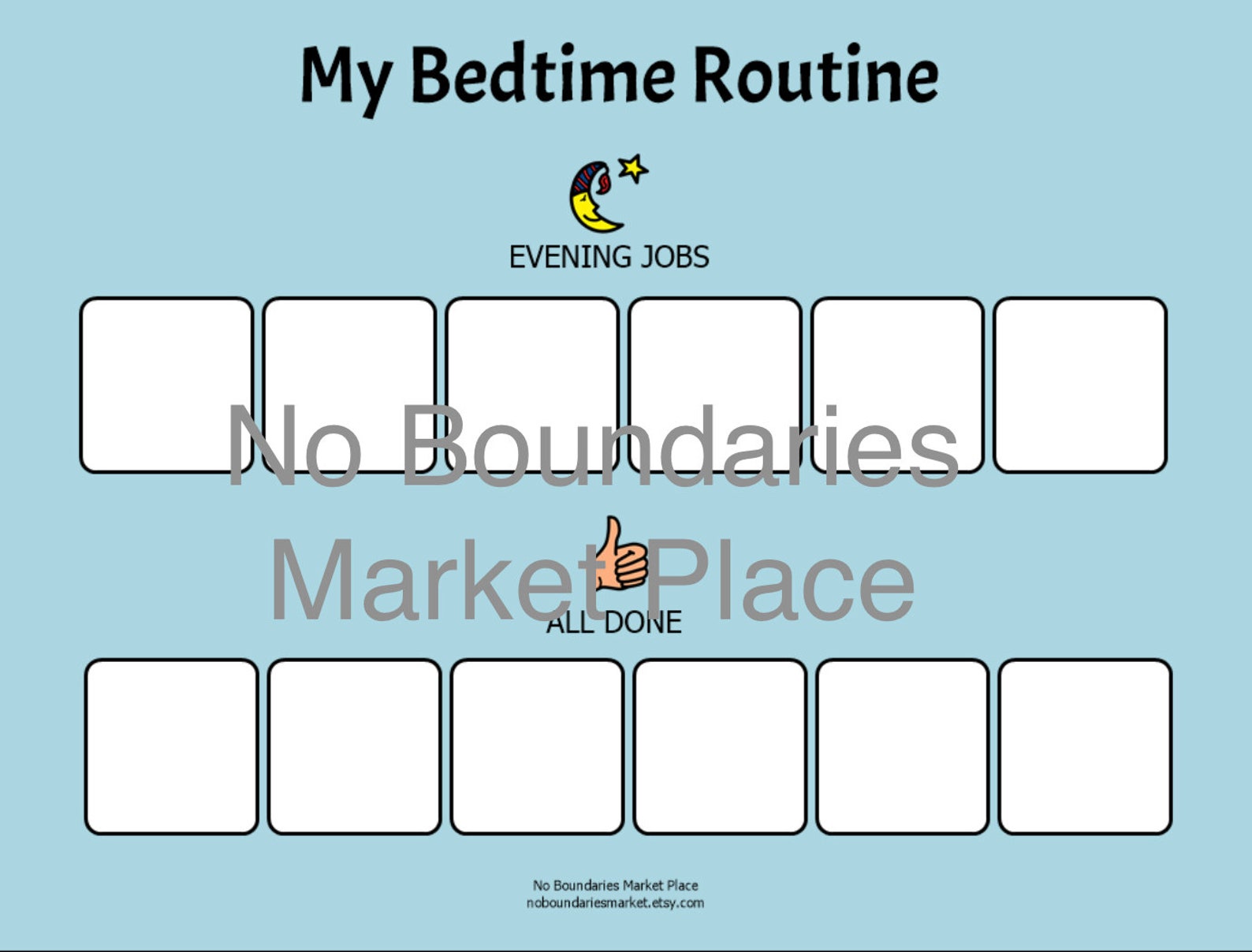 Bedtime Routine Bedtime Schedule Bedtime Visual Bedtime | Etsy