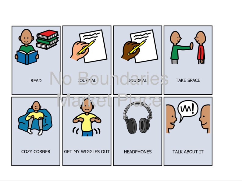 Classroom Break Board Printable Customizable Visual Support | Etsy