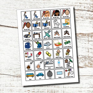 Morning Routine Visual, Morning Chart, Morning Chores, Morning Schedule ...