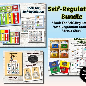 Self-regulation Bundle Tools for Self-regulation - Etsy