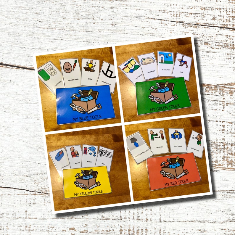 Self-regulation Tool Box Tools for Self-regulation Sensory | Etsy