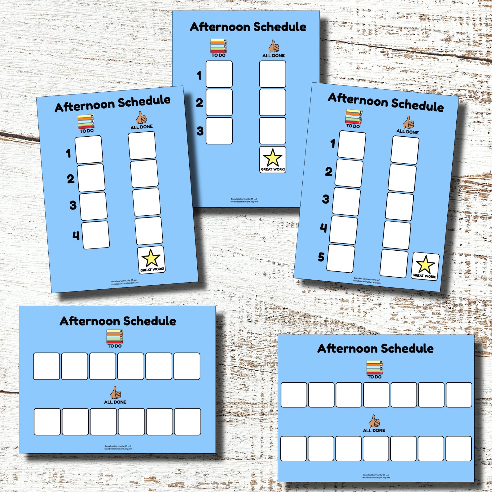 Routine Bundle Morning Routine Afternoon Routine Evening | Etsy