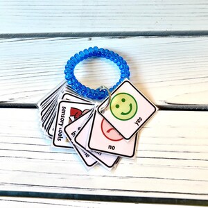 Digital Teacher Communication Card Bracelet, Picture Exchange ...