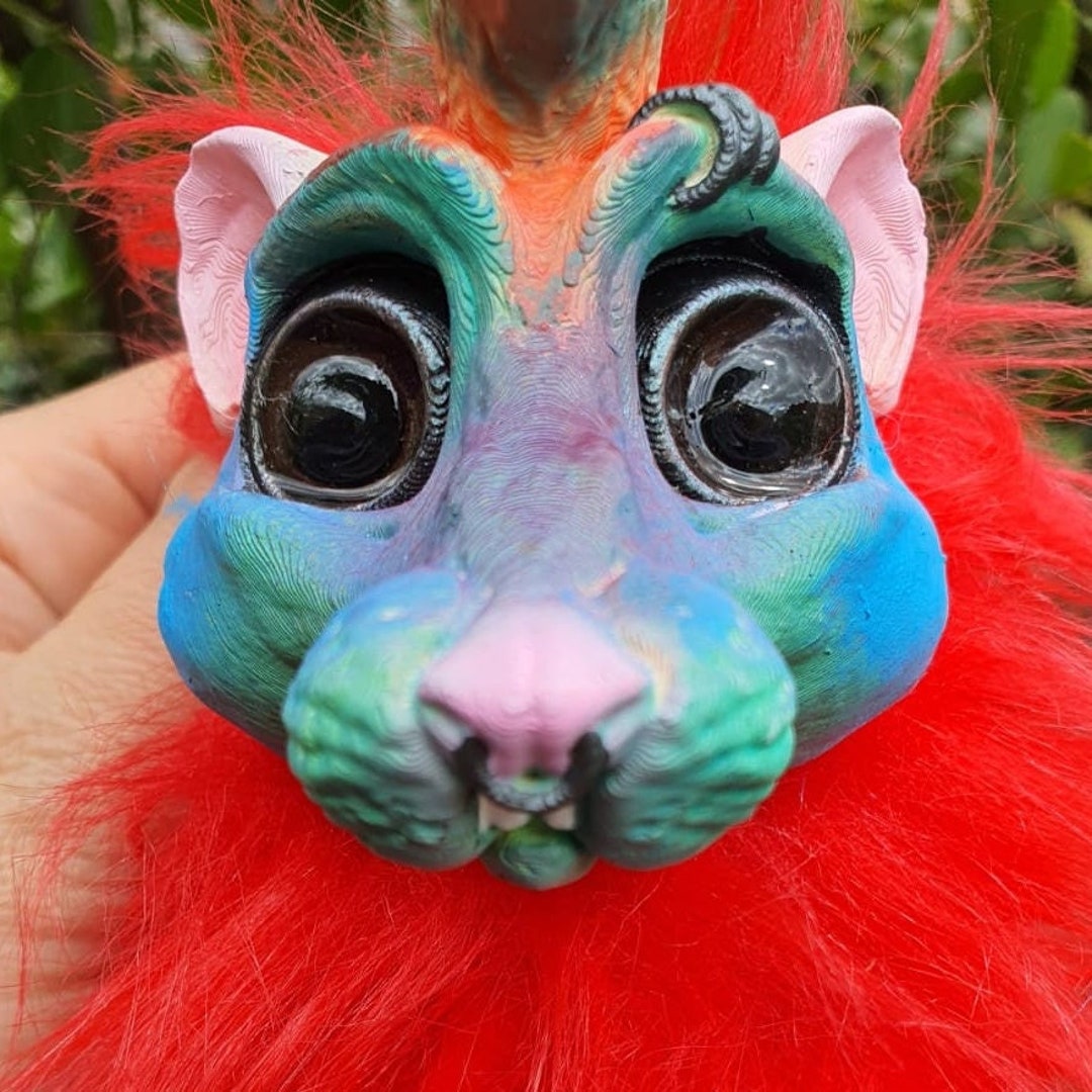 Punk Lab Rat Shoulder Puppet - Etsy