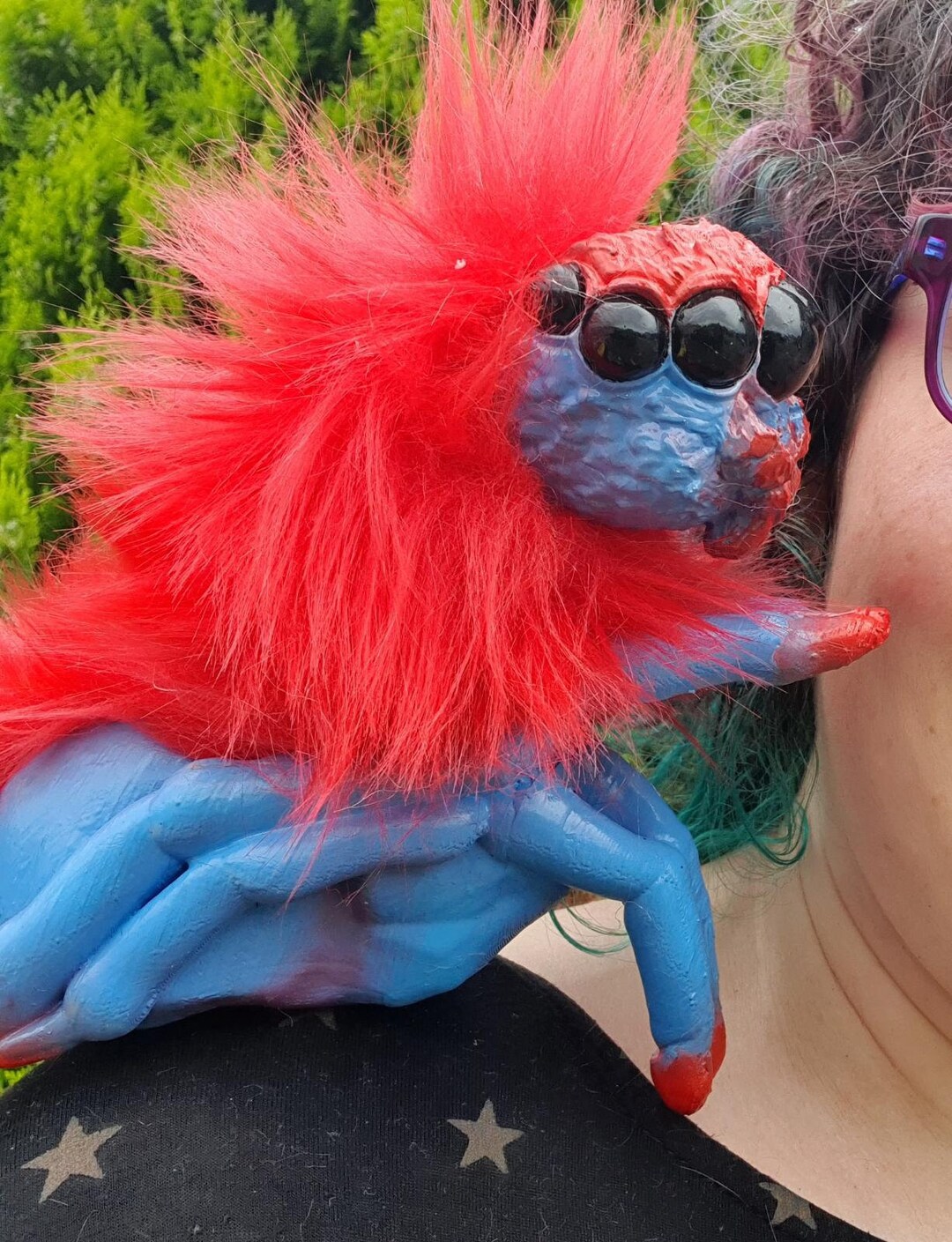 Loop-spider Shoulder Puppet - Etsy