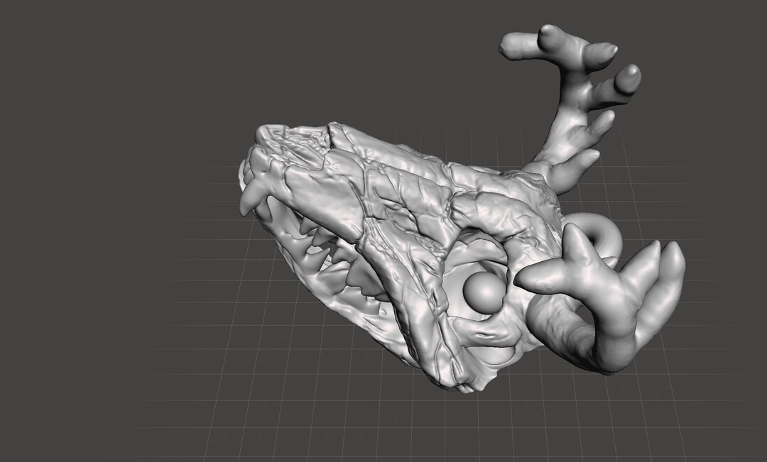 Wendigo Monster STL File, 3D Printing - Etsy