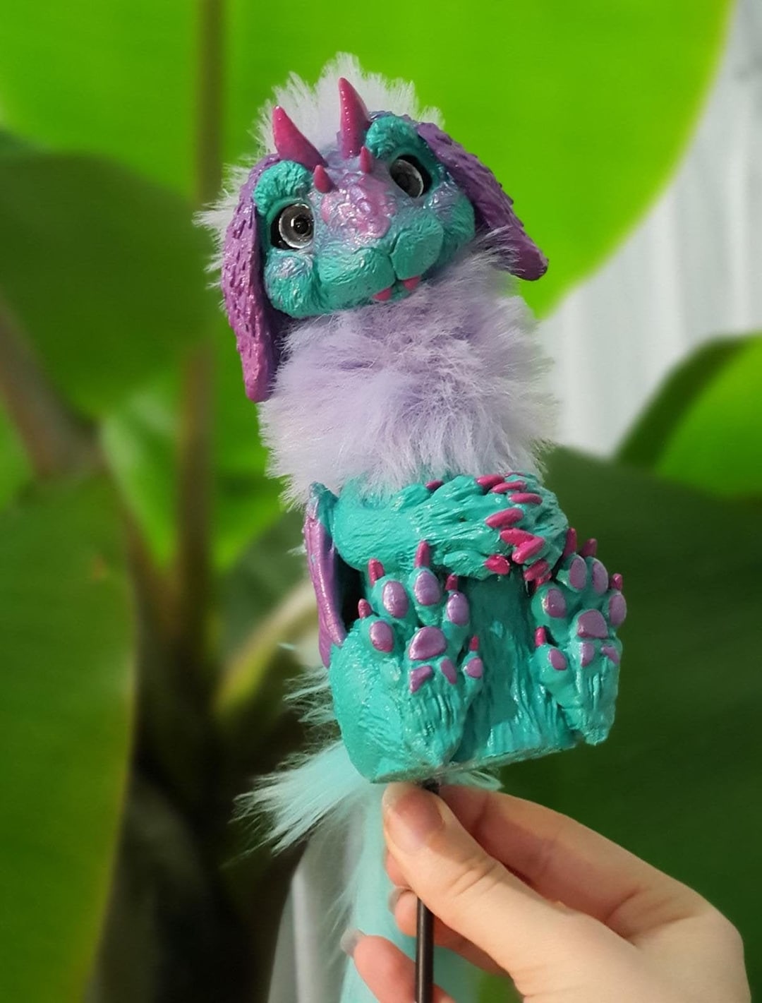 Napellus- Shoulder Puppet Jackalope, Head Rotates With Wire Device! - Etsy