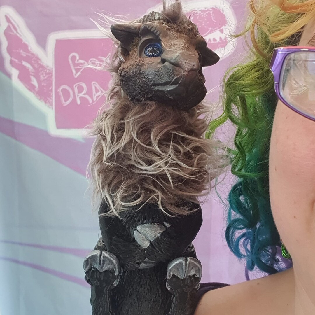 Riven the Ram Puppet Your Playful Imaginative Companion and Shoulder ...