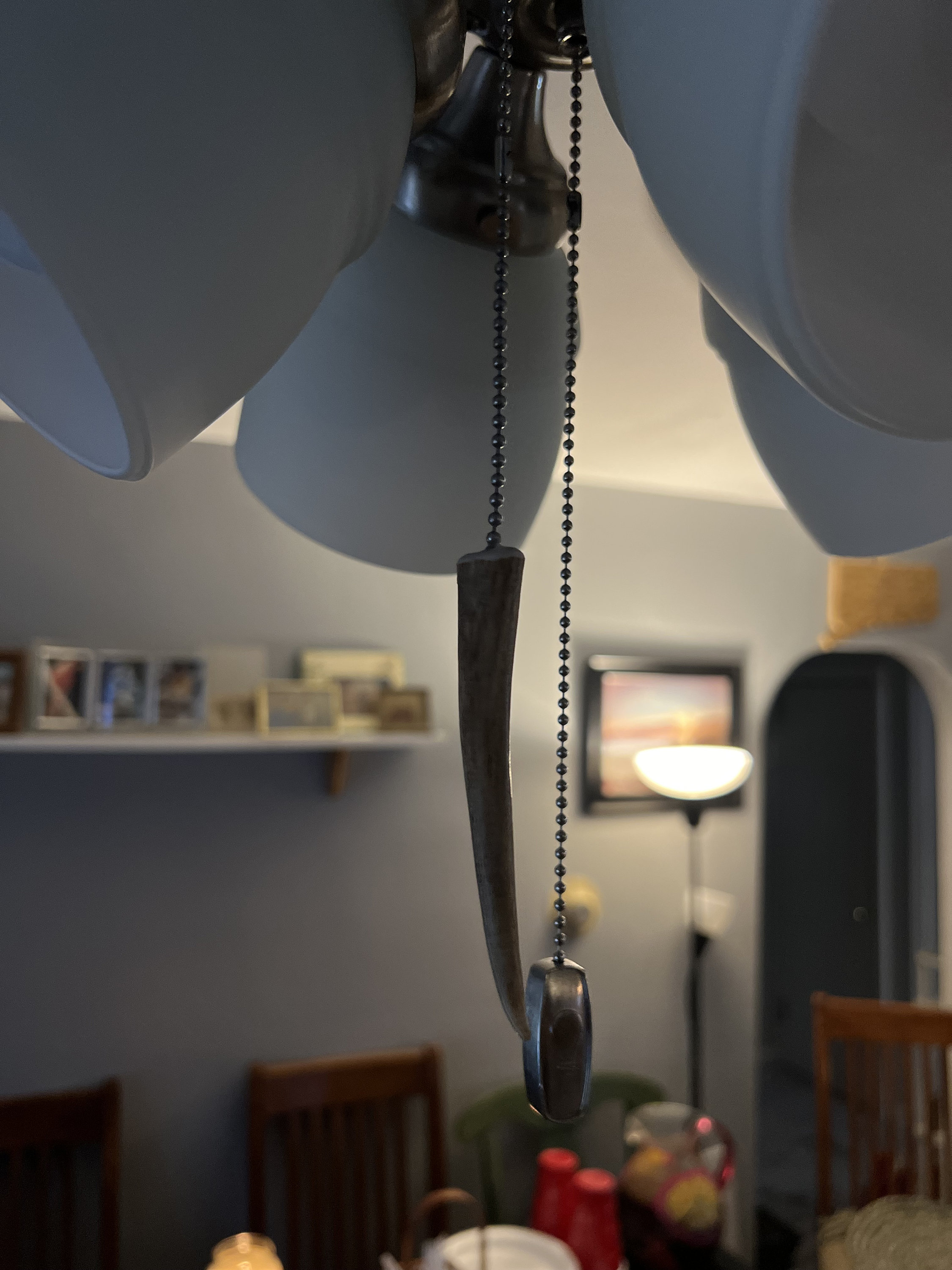 Custom Antler Lamp Chain Pull, Lamp Chain Pull, Antler Lamp Pull Chain ...