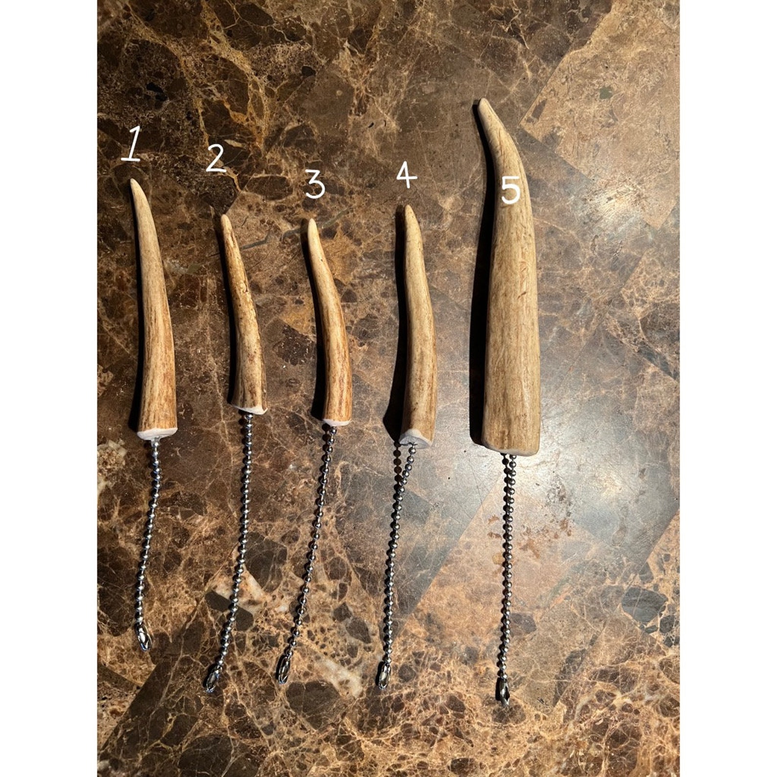 Custom Antler Lamp Chain Pull, Lamp Chain Pull, Antler Lamp Pull Chain ...