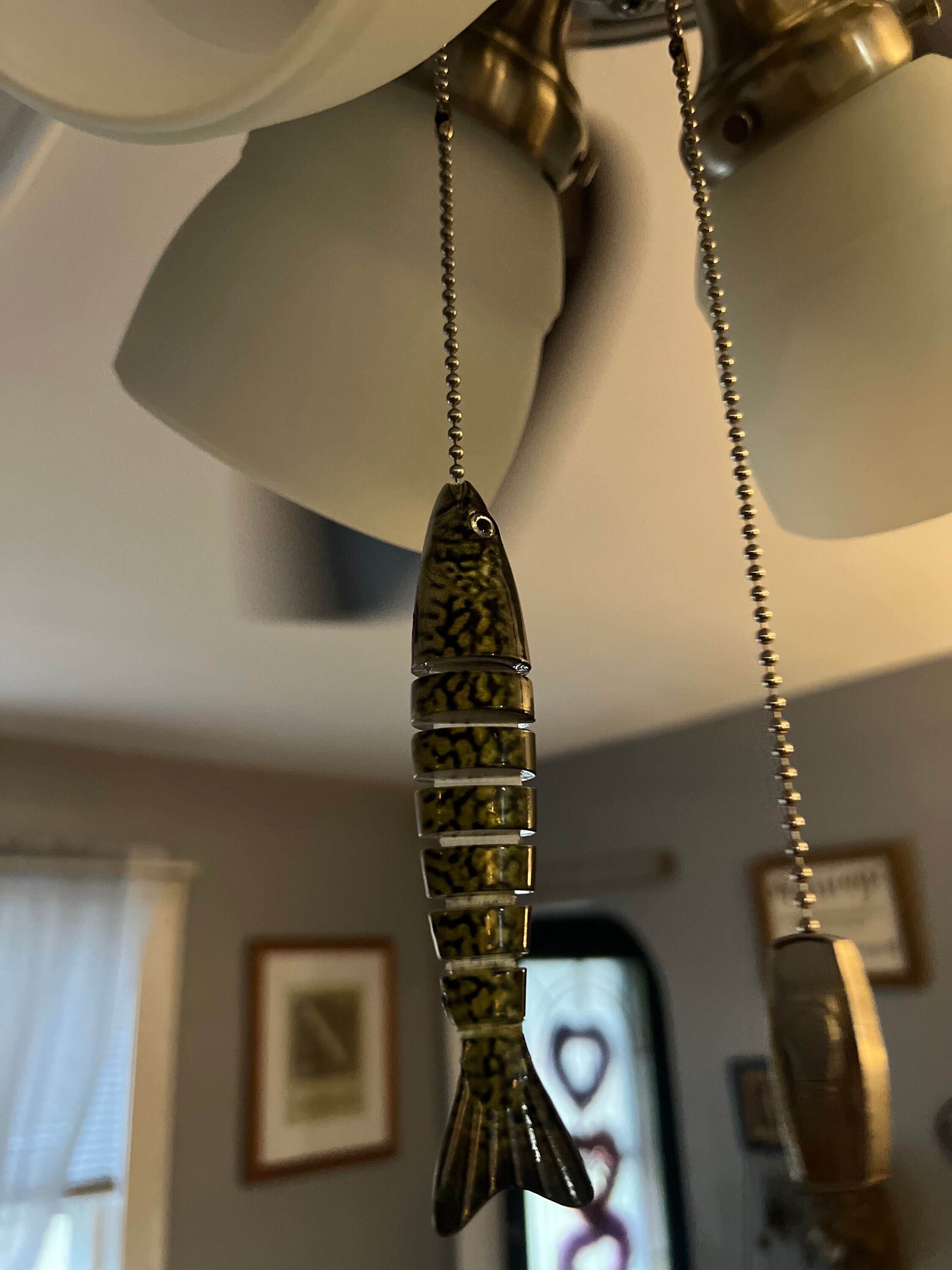 Fishing Lure Lamp Pull, Lamp Pull, Custom Lamp Pull, Lamp Chain Pull ...