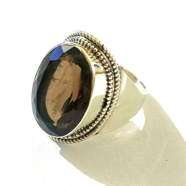 Nepal Moonstone Ring - Etsy UK
