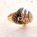 White Howlite Ring Snuff Box Ring Poison Box Ring Handmade - Etsy