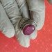 Ruby Ring Red Stone Ring Handcrafted Silver Ring Oval - Etsy