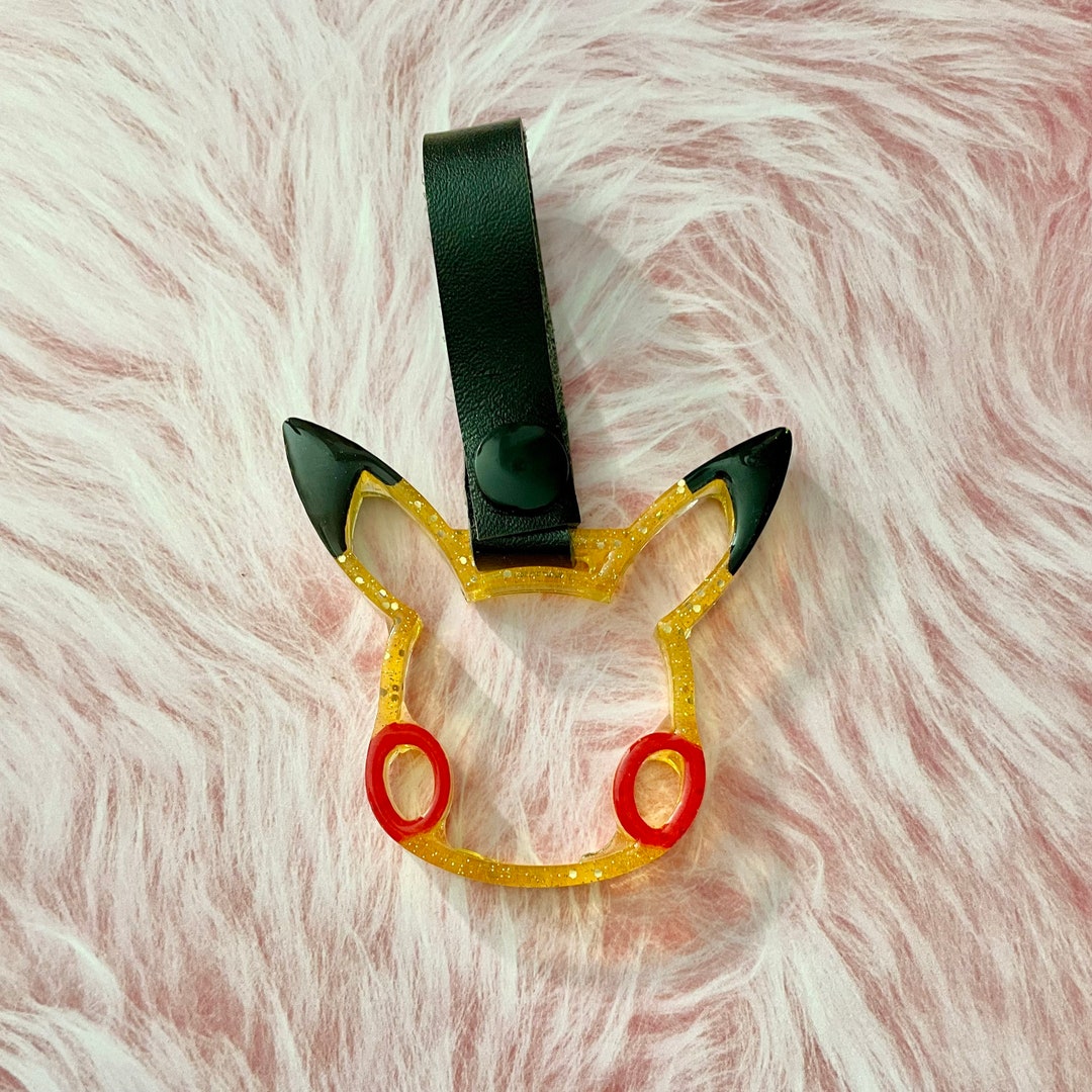 Mini Pika Inspired Poke Character 2.5in Mini Tsurikawa Keychain ...