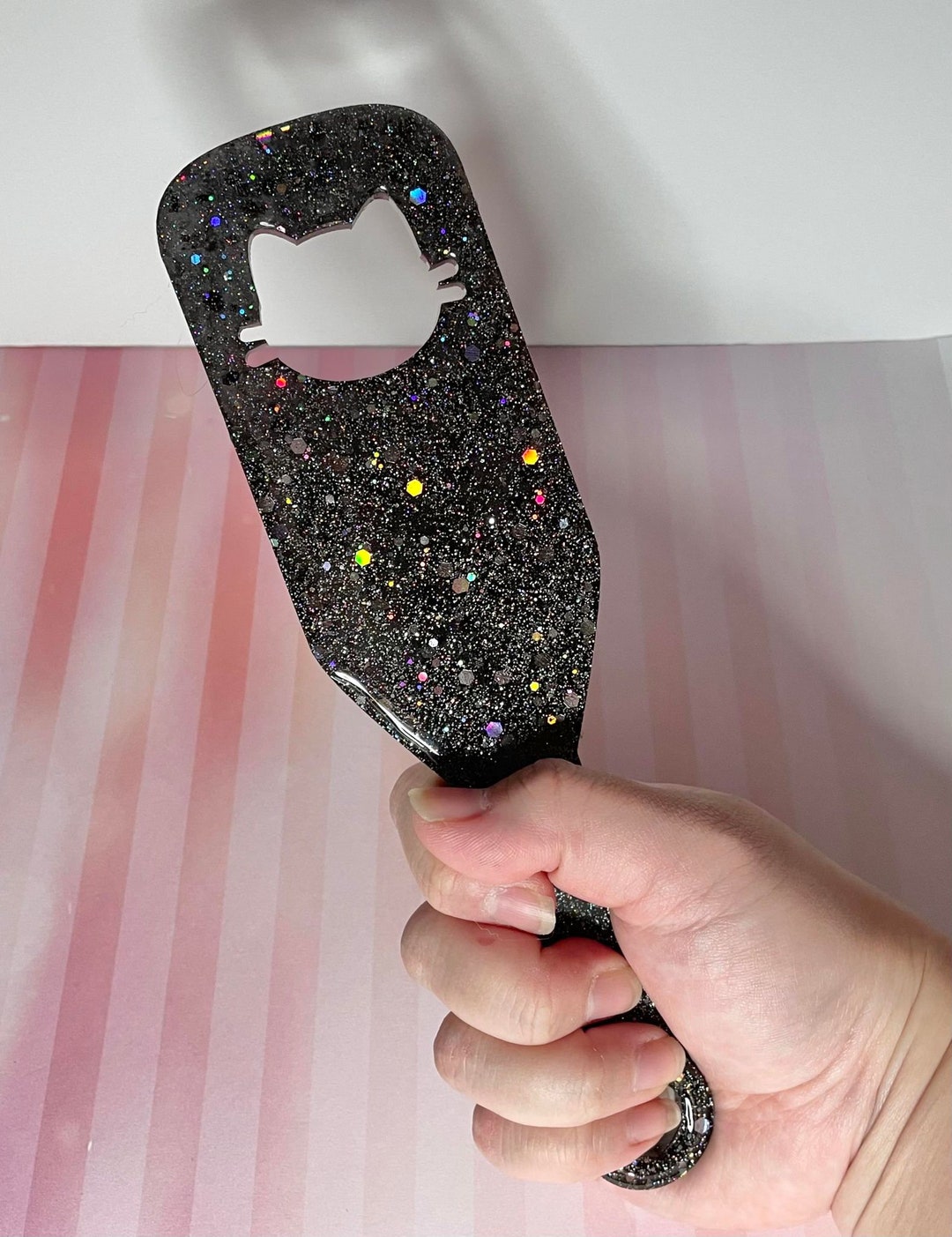 9in Resin Pocket Paddles With Neko Kitty Cutout - Etsy