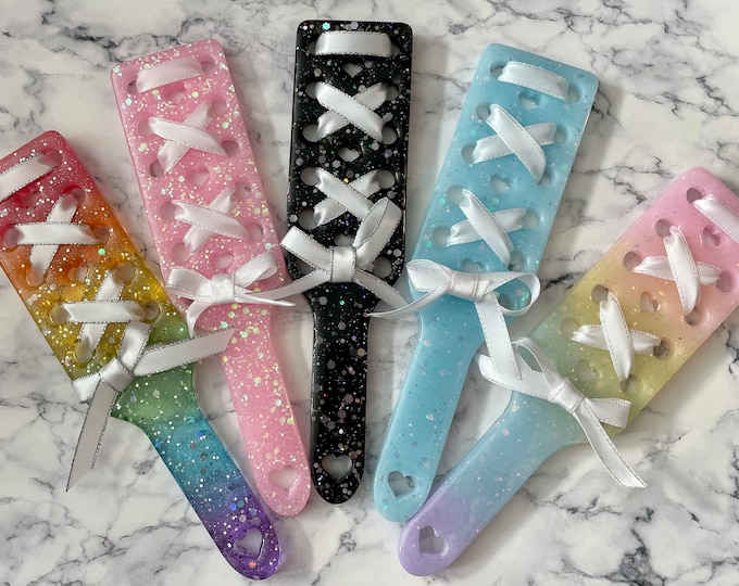 8in Resin Pocket Paddle Lace-up Corset Heart - Etsy