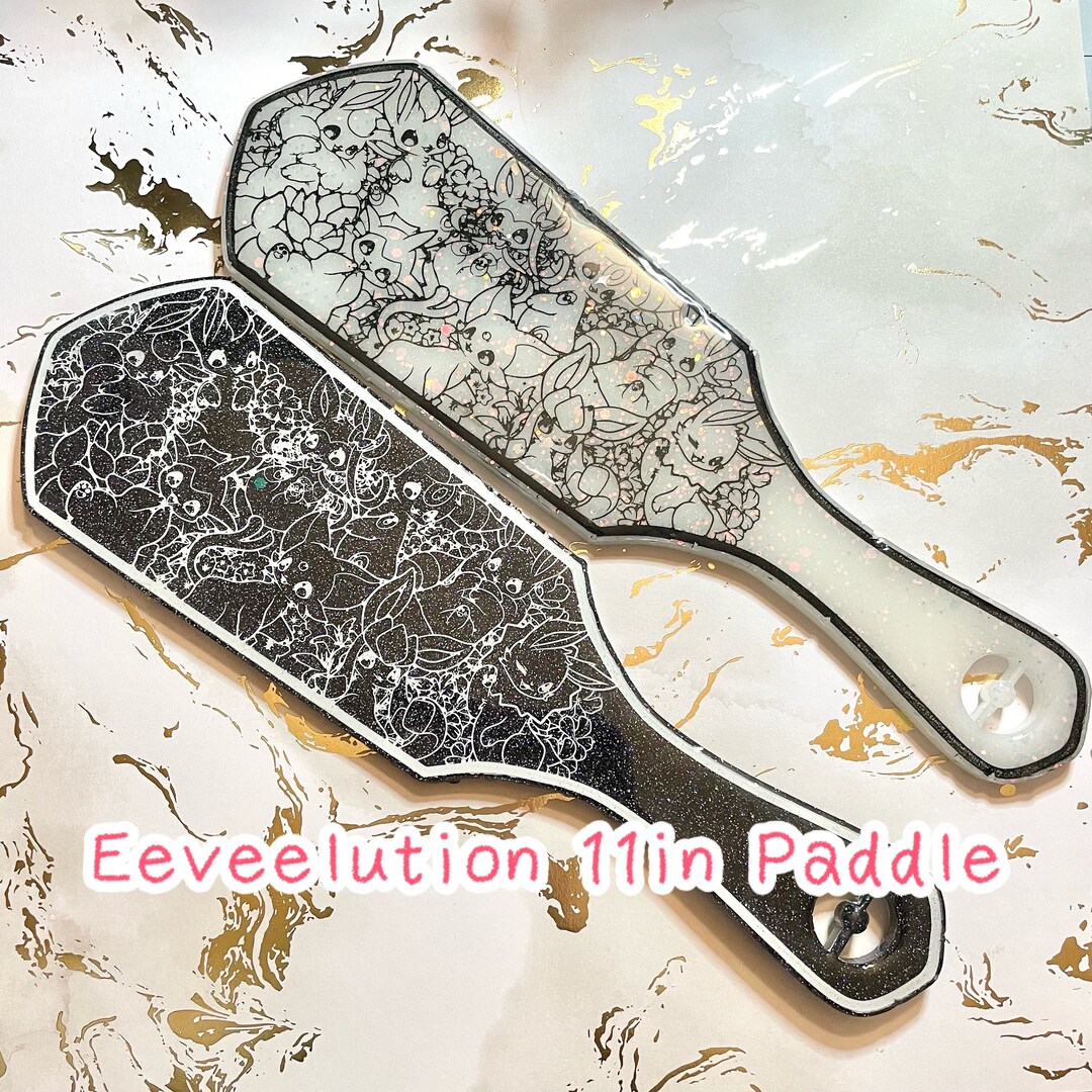 11in Poke Eeveelutions Resin Paddle - Etsy
