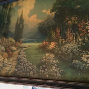 Antique Atkinson Fox Lithograph in Original Frame Under Glass . 1926 ...