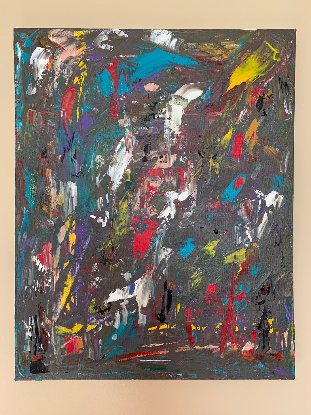 Equal. Abstract. Acrylic Painting - Etsy