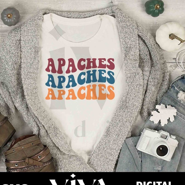 Apaches Softball Svg - Etsy