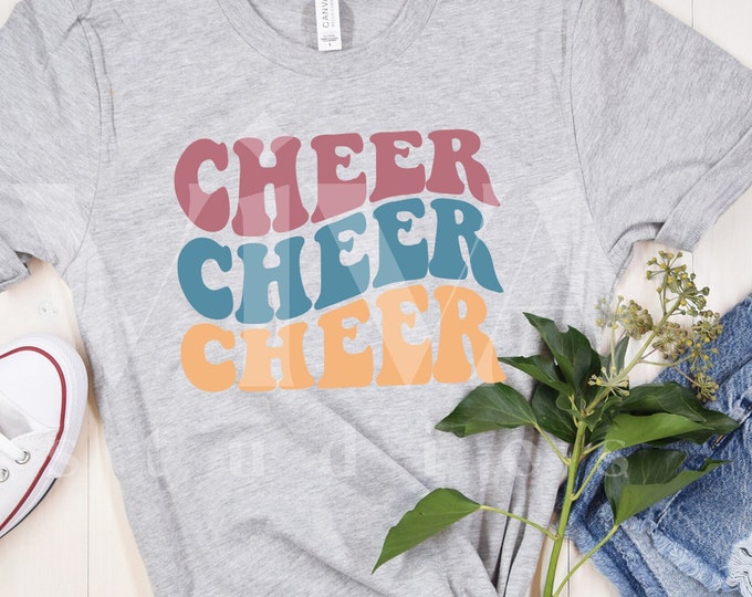 Cheer Wave SVG Cheer Svg, Cheer Fan Svg, Sports Svg, Team Spirit Svg ...