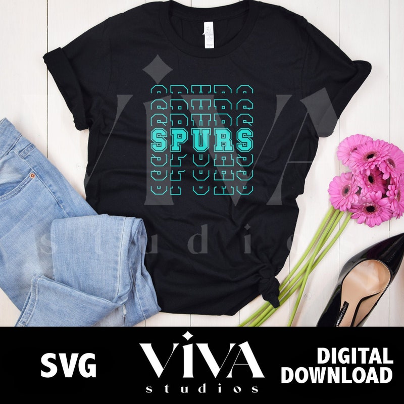 San Antonio Spurs Svg - Etsy