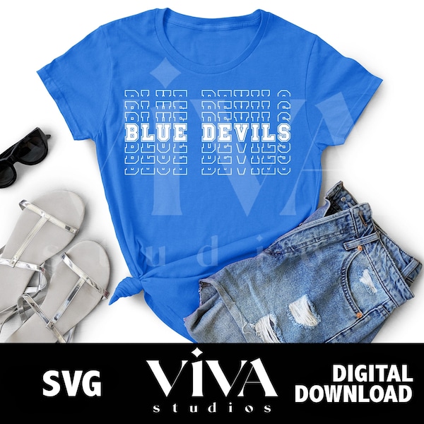 Blue Devils Shirt - Etsy