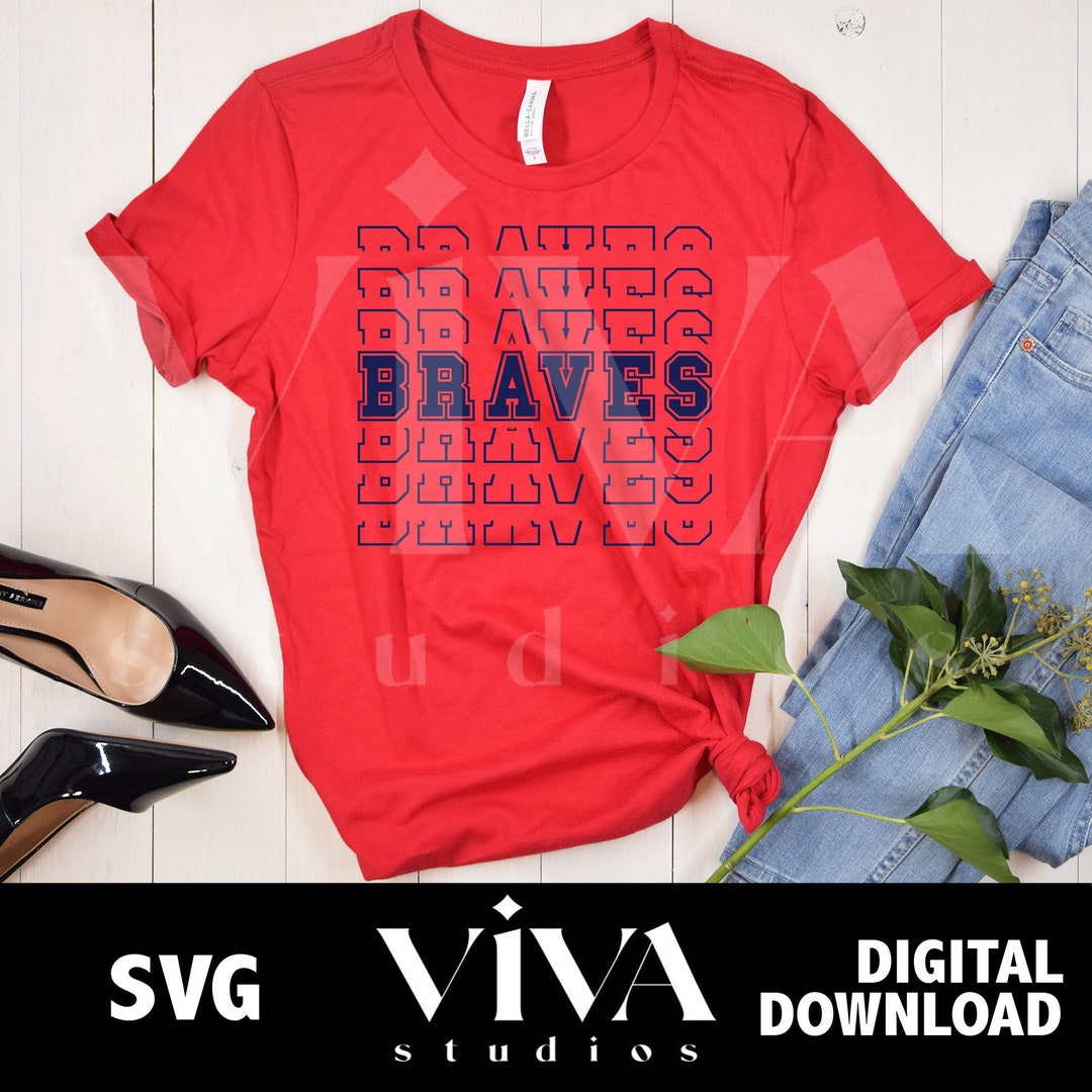Braves Echo SVG | Game Day Svg, Football Svg, Football Mom, It's Game ...