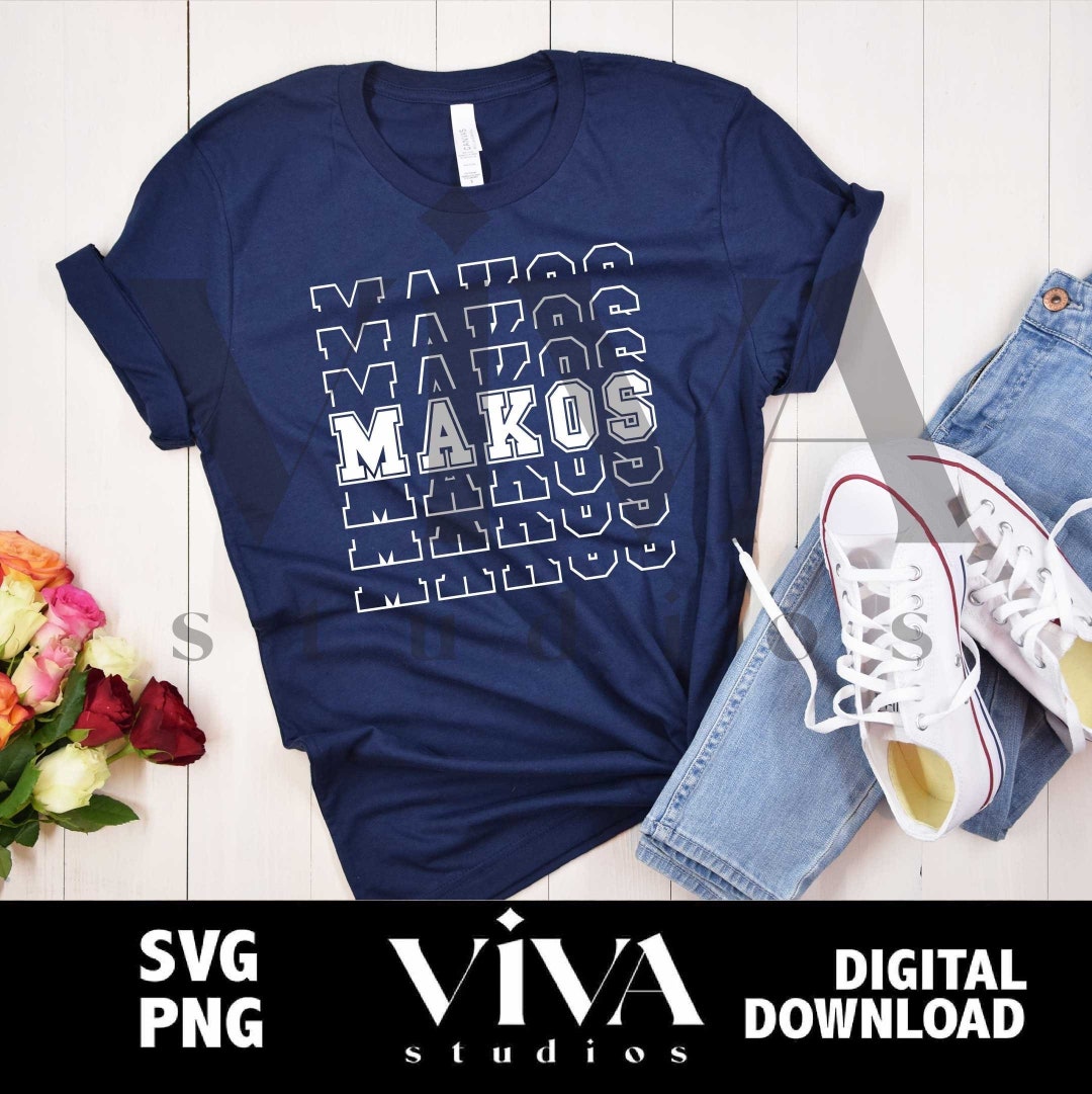 Makos Echo SVG | Game Day Svg, Football Svg, Football Mom, It's Game ...