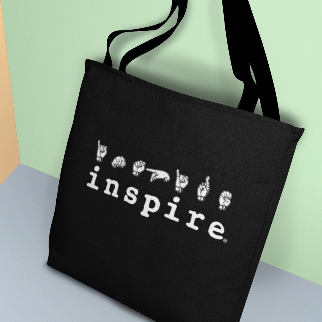 Inspire ASL Eco Tote Bag - Etsy