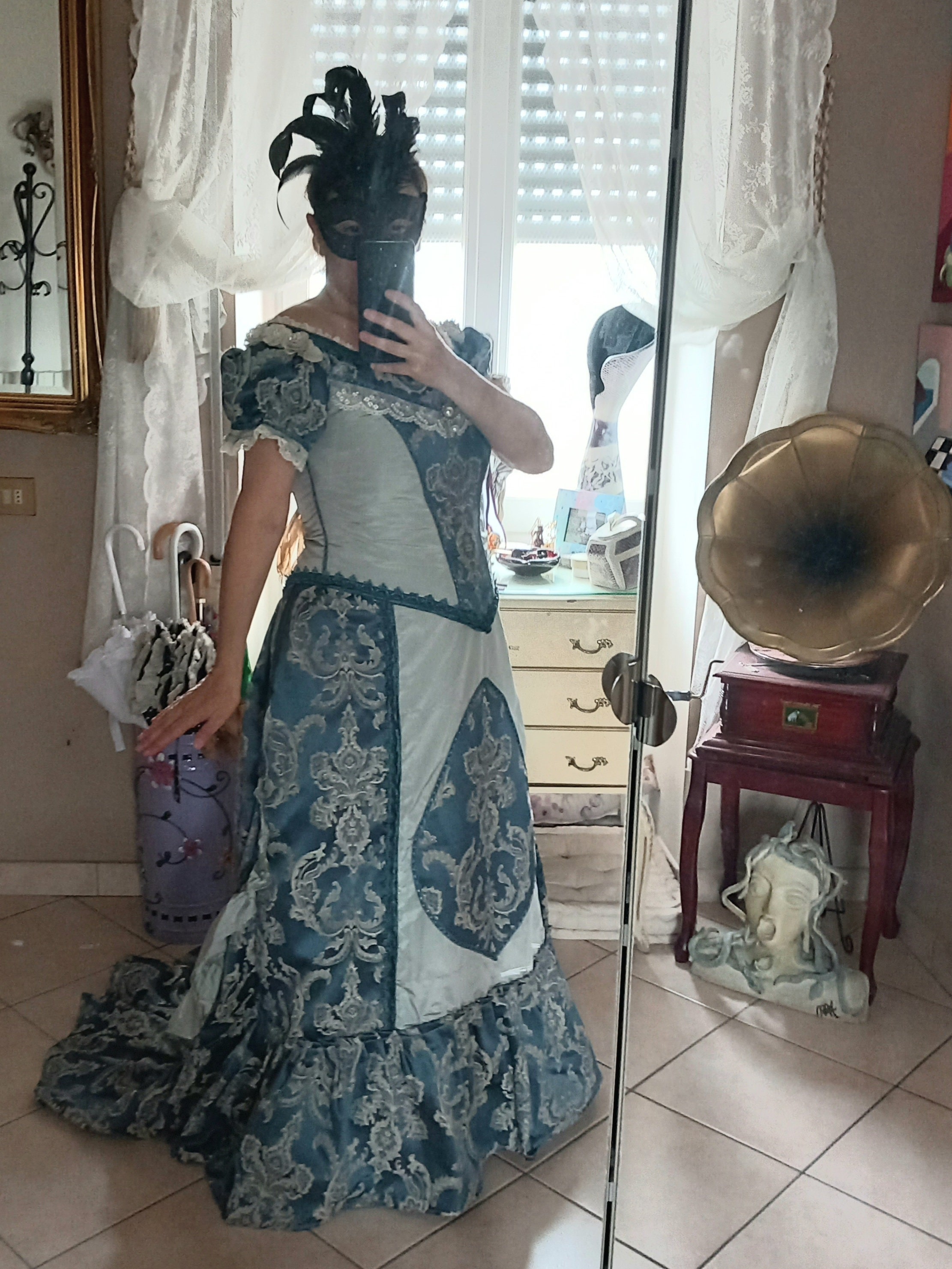 Victorian Bustle Dress 1880-90, Bustle Dress.. Tournure. Victorian ...
