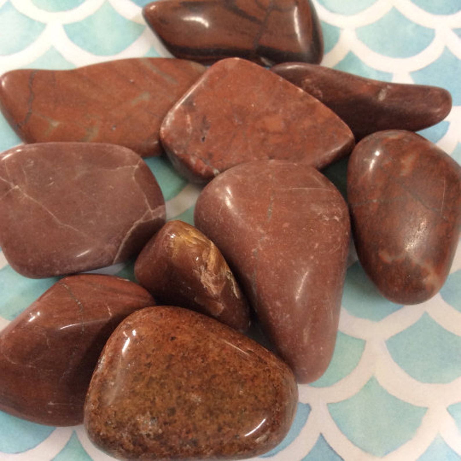 RED DOLOMITE STONE Dolomite Tumbled Stone Healing Crystals - Etsy