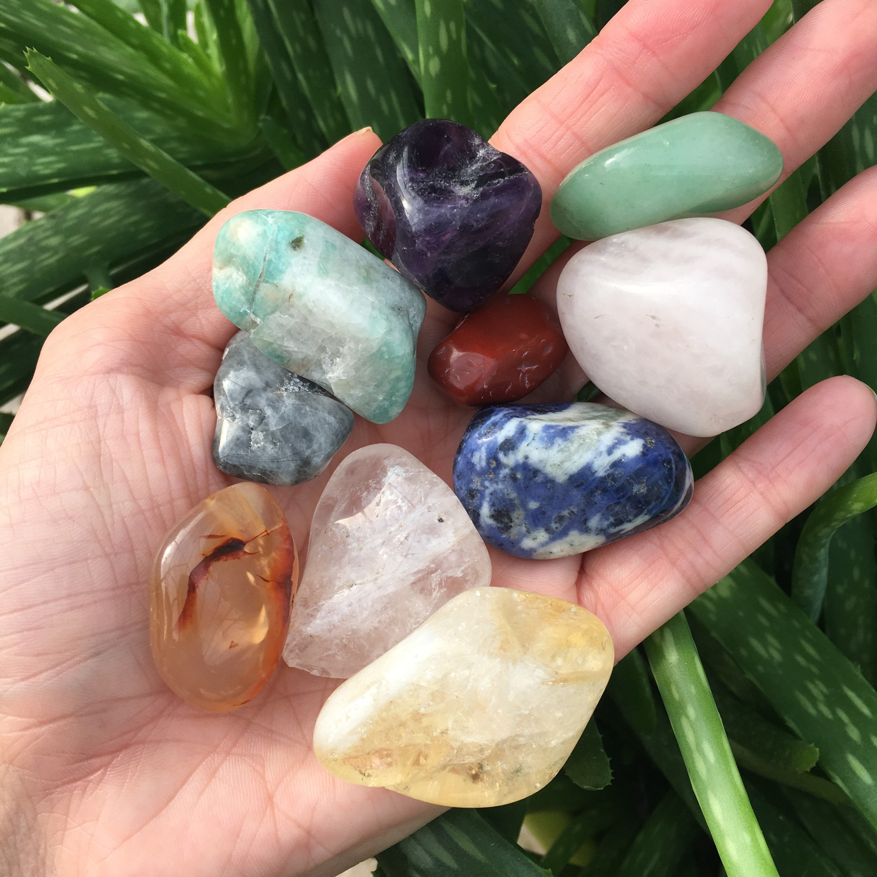 CREATE A CRYSTAL SET Healing Crystal Set, Gift Set, Gemstone Set, Raw ...