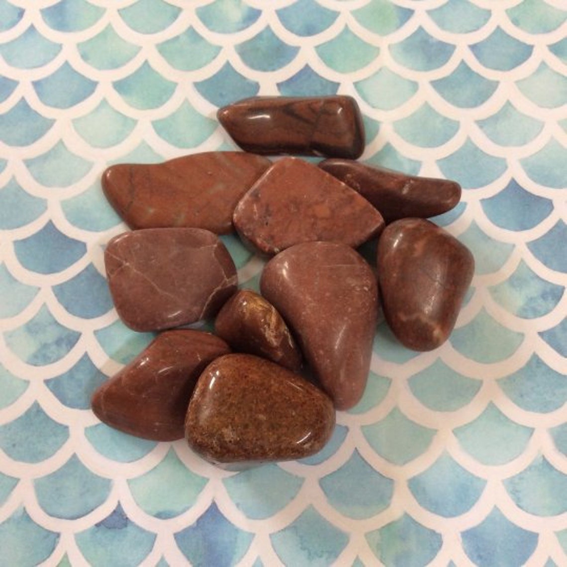 RED DOLOMITE STONE - Dolomite Tumbled Stone - Healing Crystals and ...