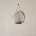 Round Mirror on a Chain Wall Hanging Mirror Wall Decor Circle - Etsy