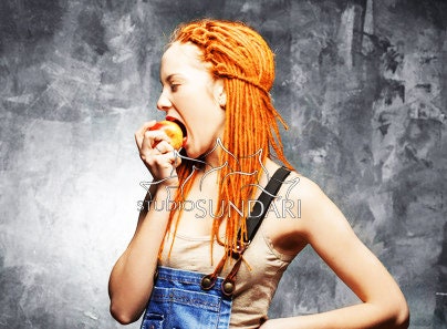 SYNTHETIC DREADLOCK EXTENSIONS - 20"- Double Ended- Removable Dreadlock ...