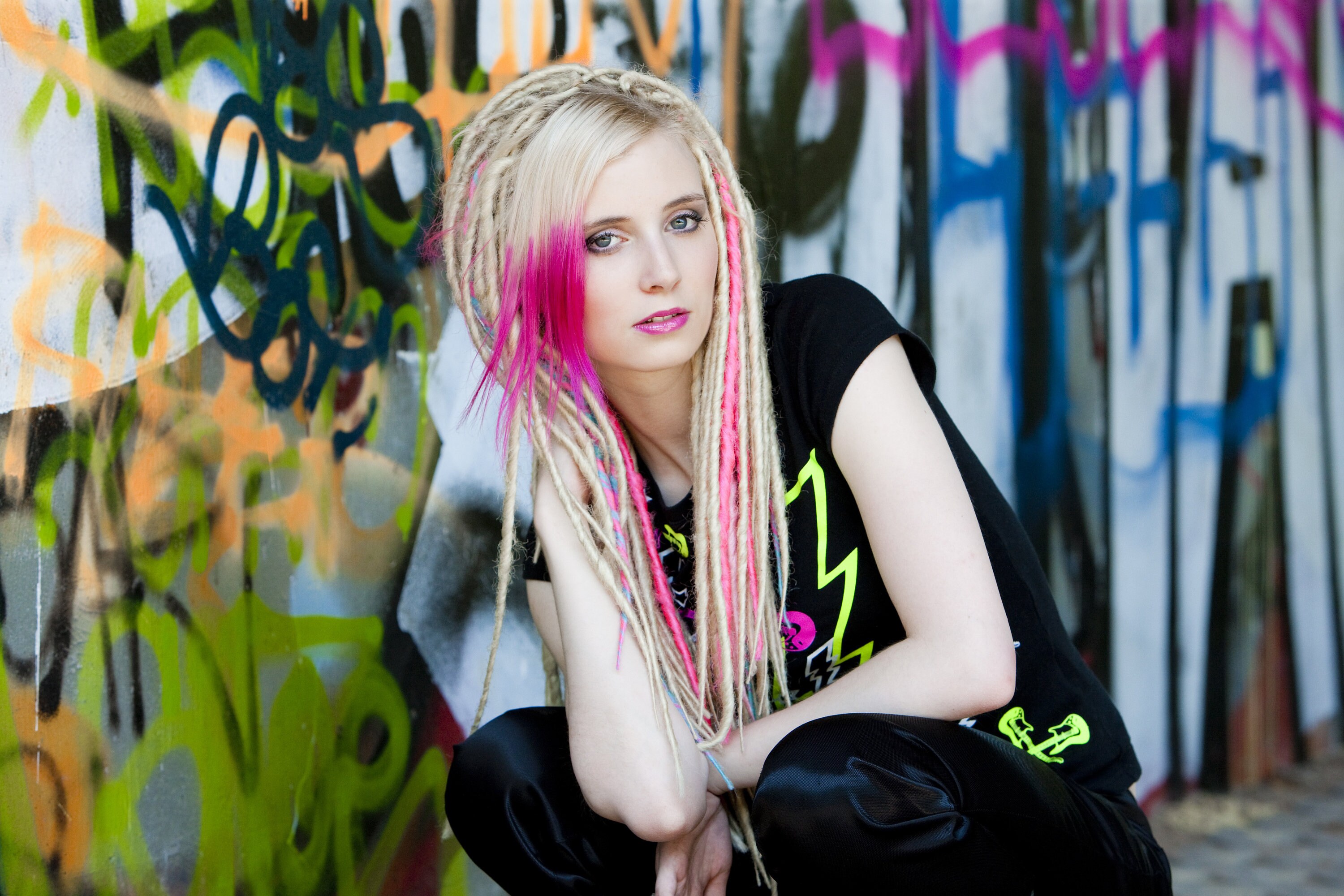 SYNTHETIC DREADLOCK EXTENSIONS - 20"- Double Ended- Removable Dreadlock ...