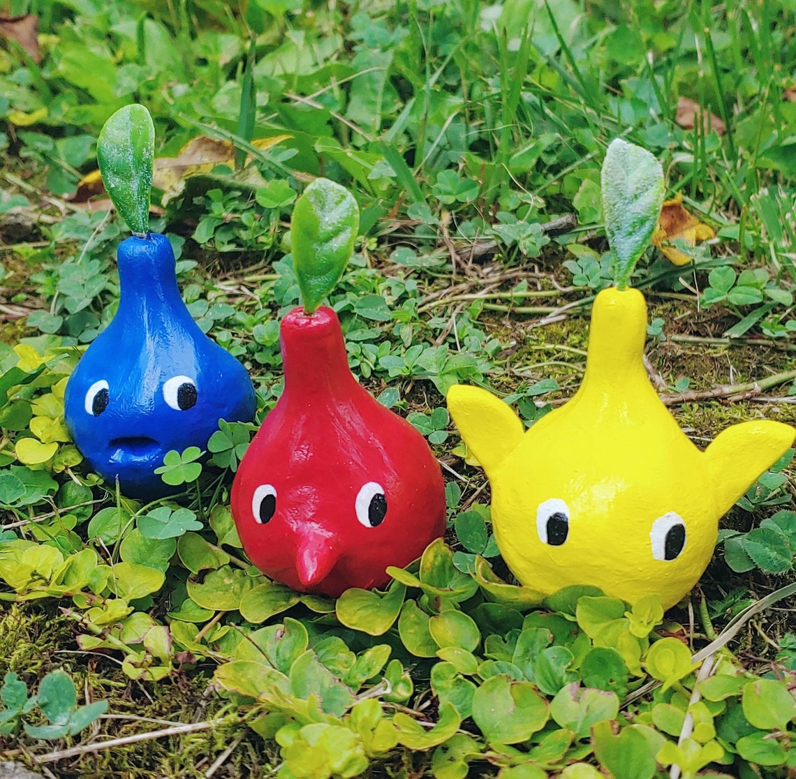 Pikmin Head Plant Decor | Etsy