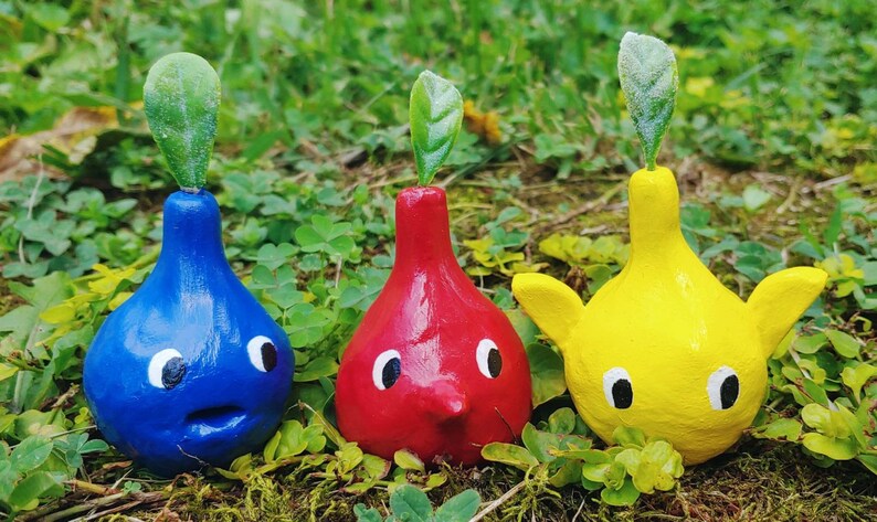 Pikmin Head Plant Decor | Etsy