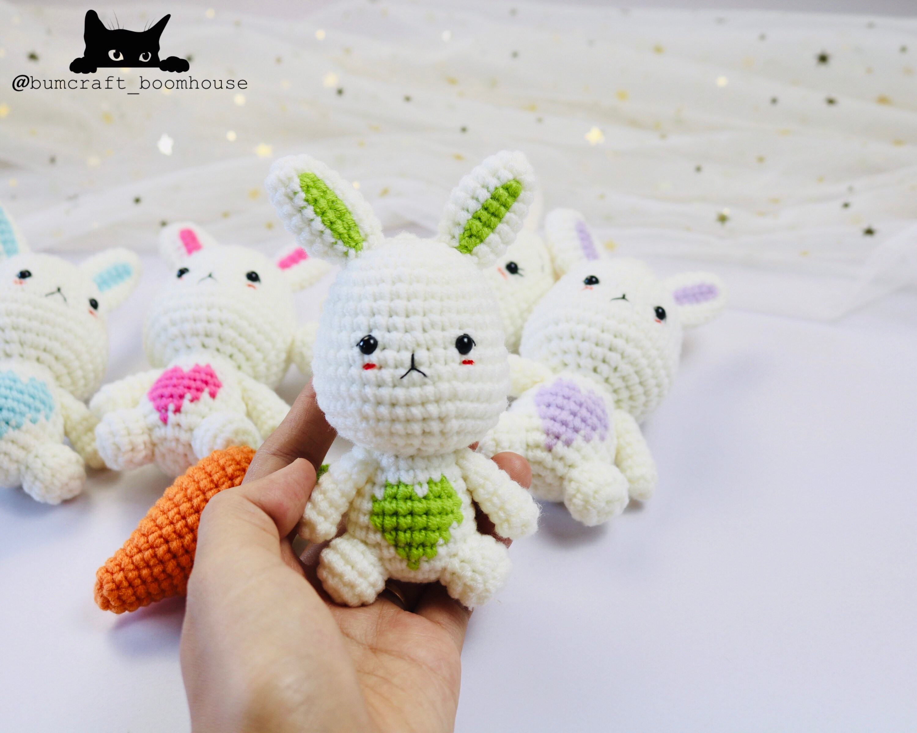 Hearty Rabbit Crochet Pattern Bunny Crochet Pattern Baby | Etsy