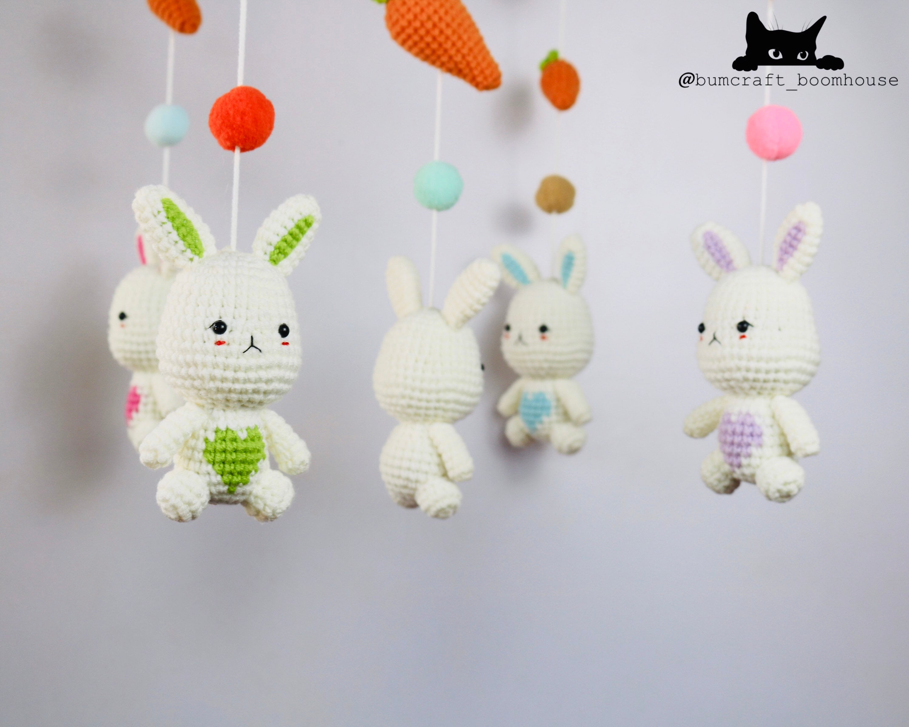 Hearty Rabbit Crochet Pattern Bunny Crochet Pattern Baby | Etsy