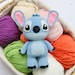 Standing STITCH and ANGEL Crochet Patterns-handmade Decor-crochet Ideas ...