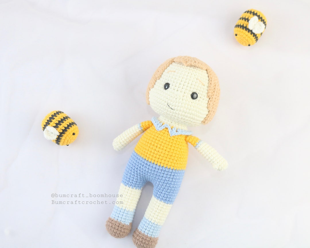 Christopher Robin Crochet Pattern-pdf Pattern-how to Crochet Dolls-by ...