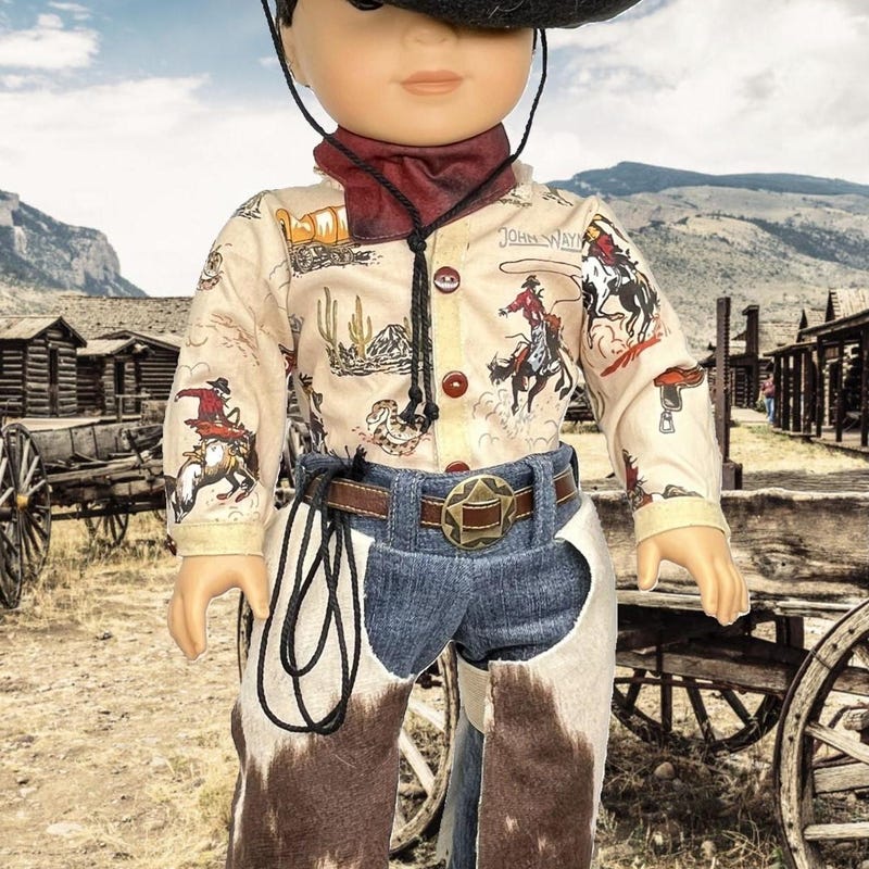 Doll Cowboy Boots - Etsy