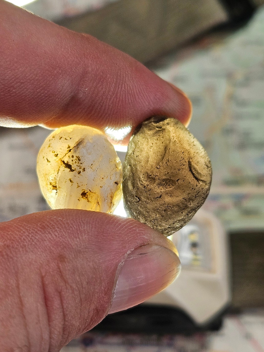 6.1g Saffordite cintamani and Free 6 1g Sheba Stone Meditation Set - Etsy