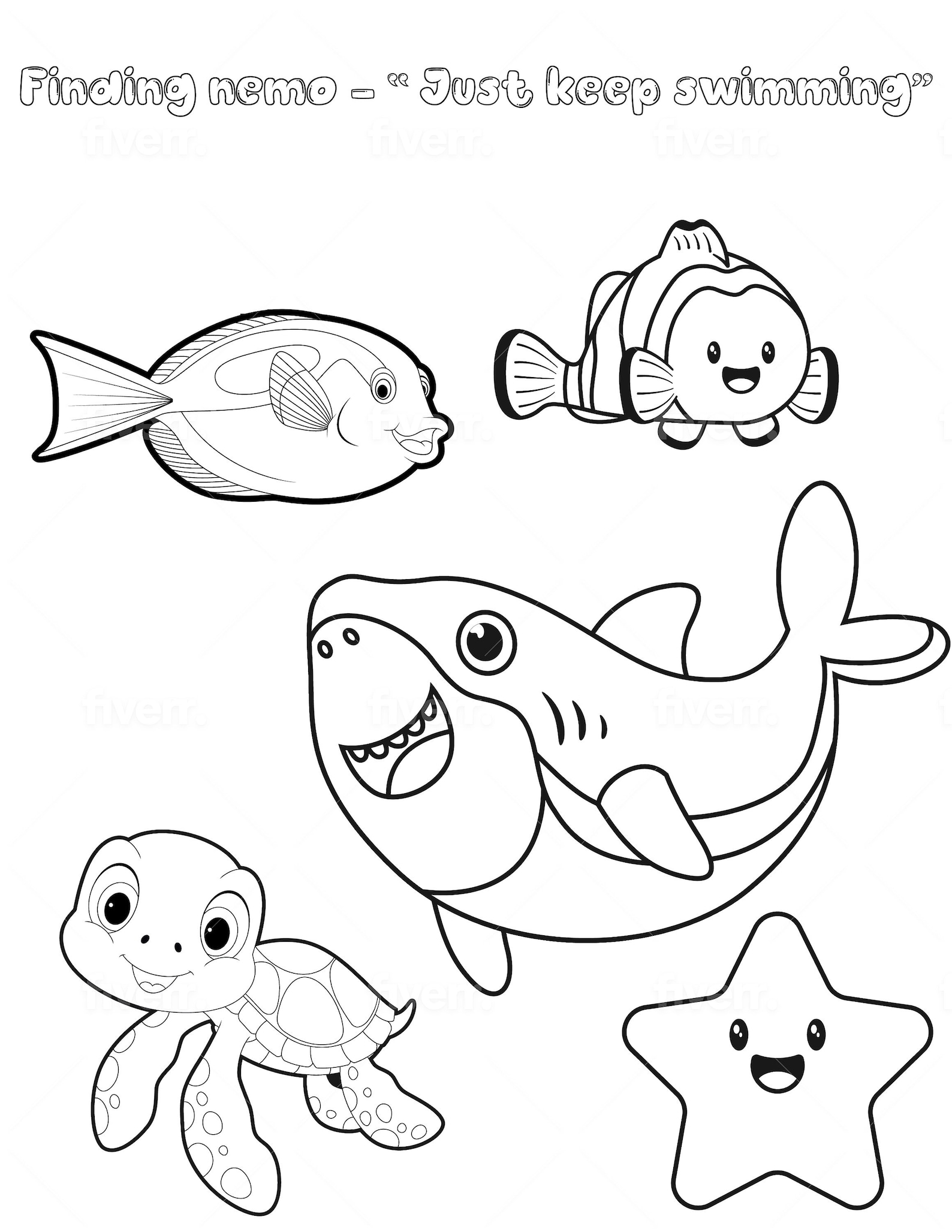 Movie Quotes Coloring Page - Etsy