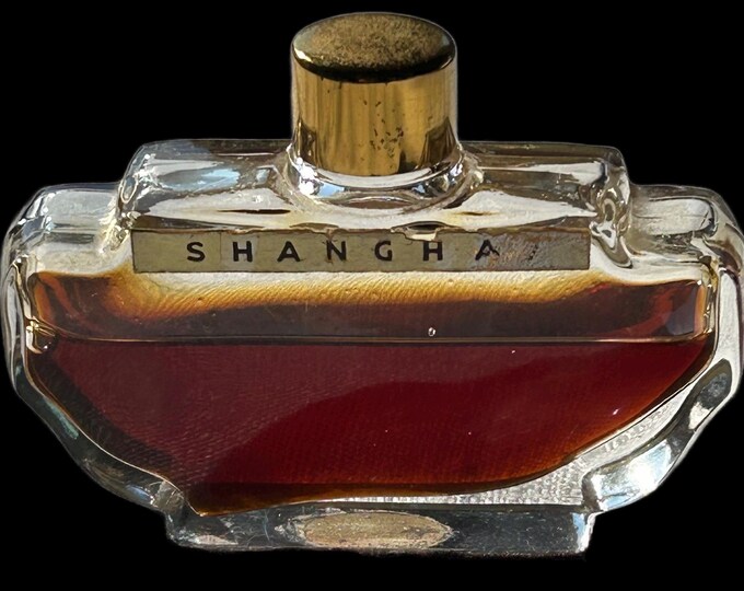 Vintage 1930s 1940s Lentheric SHANGHAI Real Perfume Parfum 1/2 Oz - Etsy