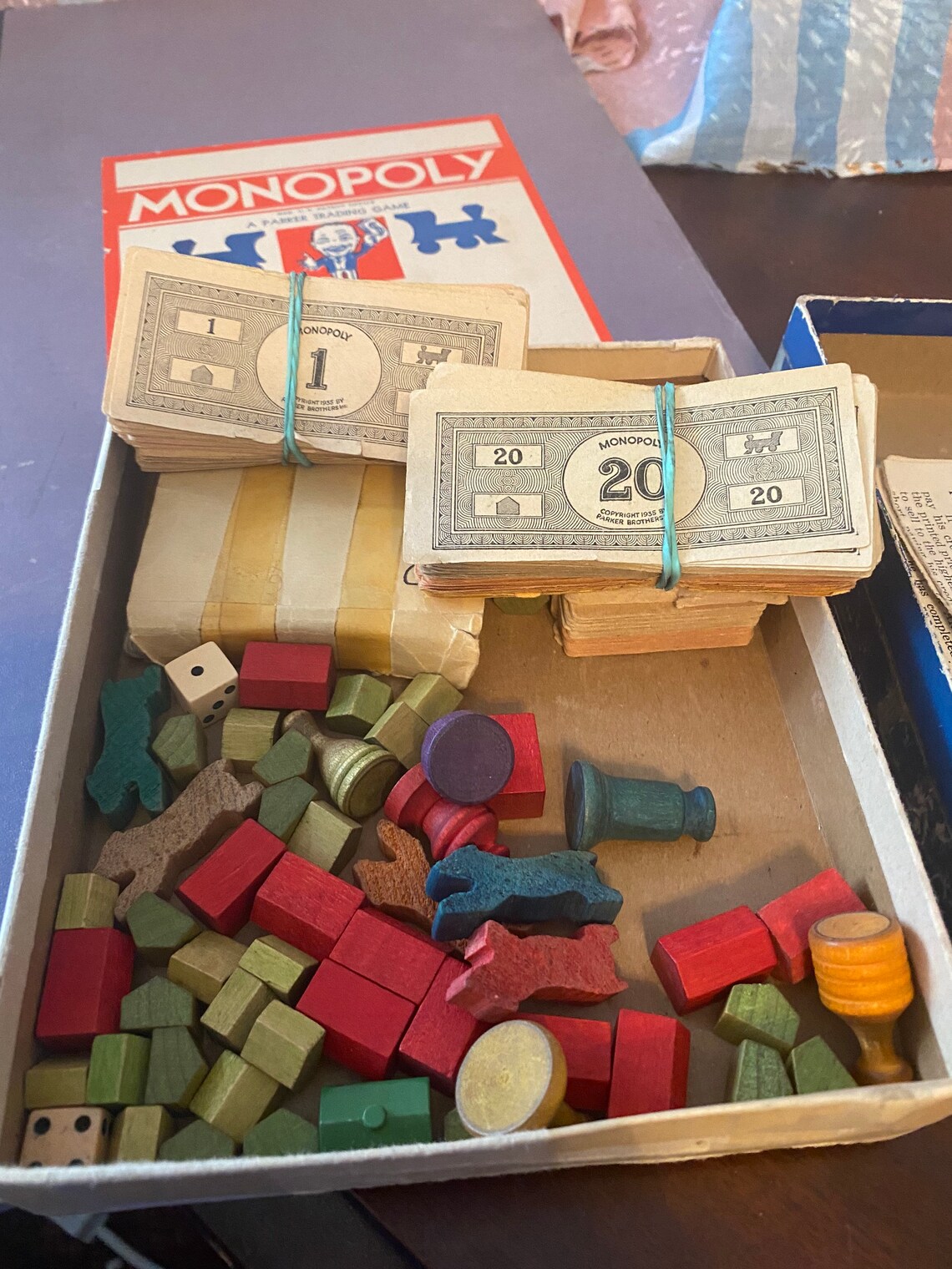 Vintage Monopoly Game | Etsy