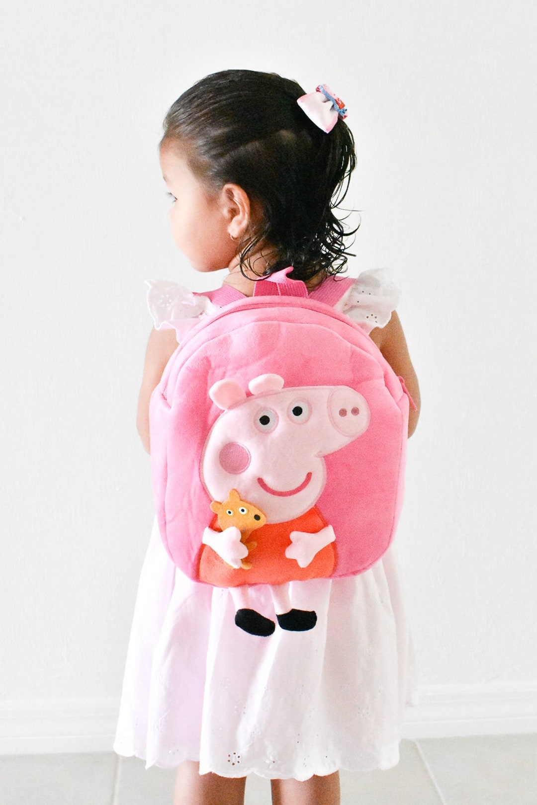 Peppa Pig Plush Bag, Peppa Pig Backpack, Peppa Pig Bag, Peppa Pig ...